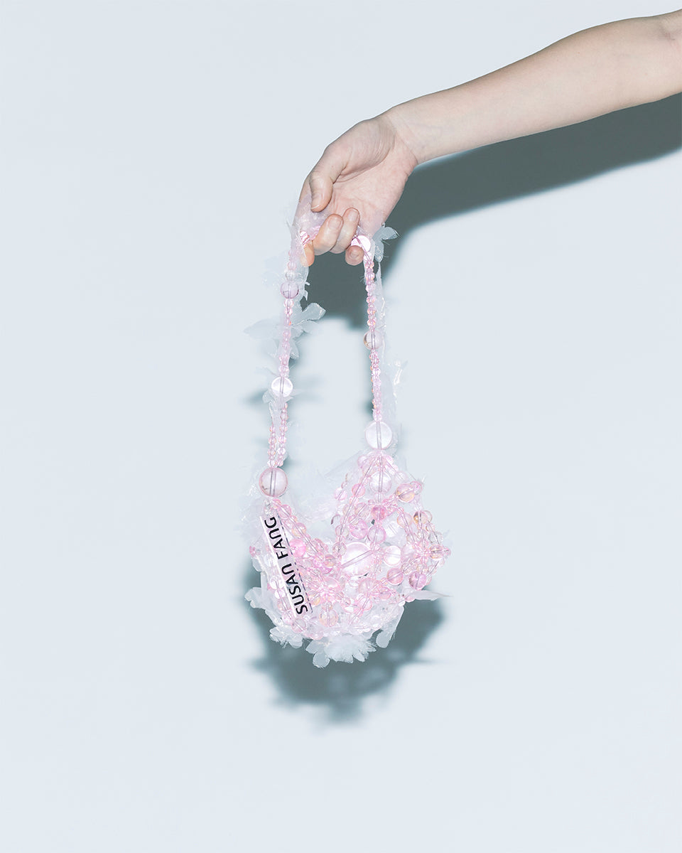 SUSAN FANG BEADED FLOWER BAG